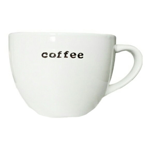 Dining | Coffee Large White Mug 12 Oz | Poshmark